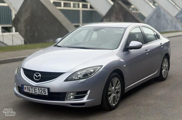 Pelēks Mazda 6 2009 Viļņa, ar dzinēja tilpumu 2.00 L un nobraukumu 190 tūkst. km par 2650 €, foto 1 vietnē AUTOMOTO.COM.LV