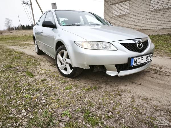 Grey Mazda 6 2004 in Ignalina, with an engine capacity of 1.80 L and mileage of 296 thousand km for 499 €, photo 6 on AUTOMOTO.COM.LV