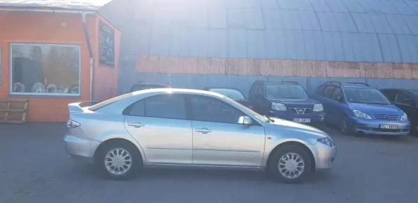 Pelēks Mazda 6 2004 Valmiera, ar dzinēja tilpumu 2.20 L un nobraukumu 313 tūkst. km par 1000 €, foto 2 vietnē AUTOMOTO.COM.LV