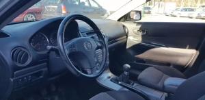 Pelēks Mazda 6 2004 Valmiera, ar dzinēja tilpumu 2.20 L un nobraukumu 313 tūkst. km par 1000 €, foto 11 vietnē AUTOMOTO.COM.LV
