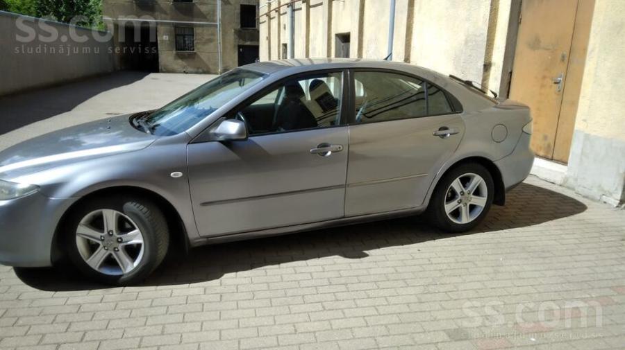 Grey Mazda 6 2006 in Riga, with an engine capacity of 2.00 L and mileage of 192 thousand km for 850 €, photo 1 on AUTOMOTO.COM.LV