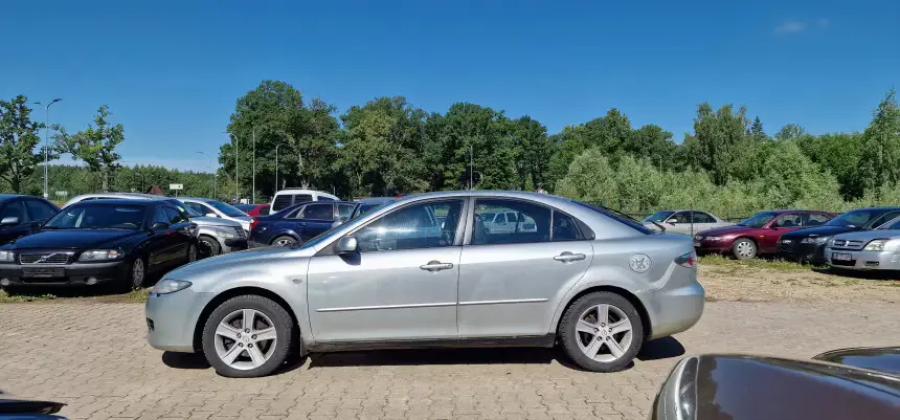 Pelēks Mazda 6 2006 Valmiera, ar dzinēja tilpumu 2.00 L un nobraukumu 423 tūkst. km par 650 €, foto 6 vietnē AUTOMOTO.COM.LV