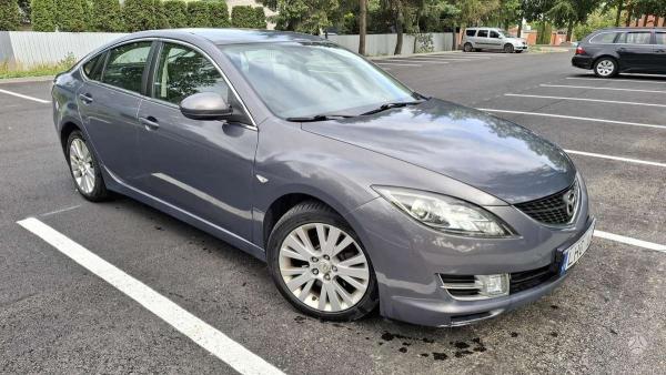 Grey Mazda 6 2008 in Vilkaviskis, with an engine capacity of 2.00 L and mileage of 348 thousand km for 1400 €, photo 4 on AUTOMOTO.COM.LV