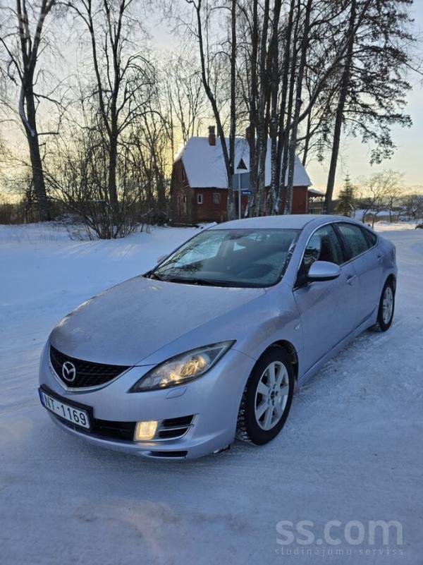 Grey Mazda 6 2008 in Preili, with an engine capacity of 2.00 L and mileage of 233 thousand km for 1750 €, photo 2 on AUTOMOTO.COM.LV