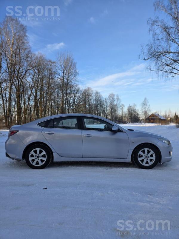 Grey Mazda 6 2008 in Preili, with an engine capacity of 2.00 L and mileage of 233 thousand km for 1750 €, photo 3 on AUTOMOTO.COM.LV