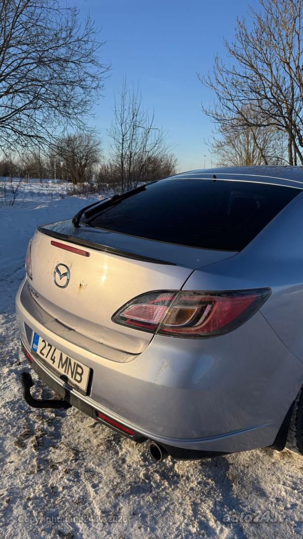 Pelēks Mazda 6 2008 Tallina, ar dzinēja tilpumu 2.00 L un nobraukumu 302 tūkst. km par 2250 €, foto 7 vietnē AUTOMOTO.COM.LV