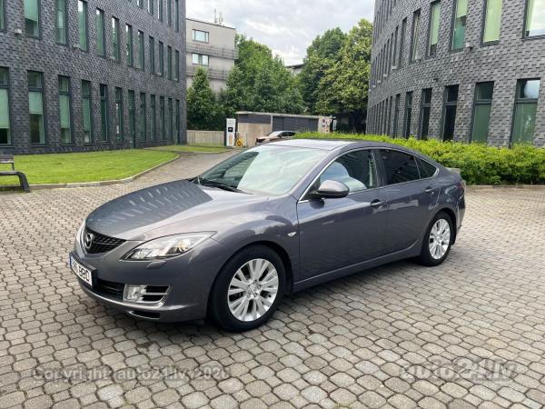 Grey Mazda 6 2008 in Tallinn, with an engine capacity of 2.00 L and mileage of 142 thousand km for 5190 €, photo 6 on AUTOMOTO.COM.LV