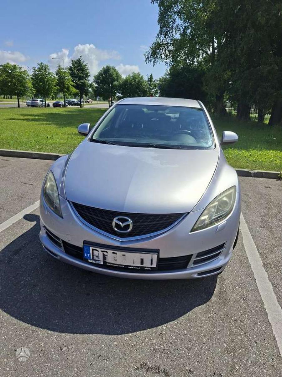 Серый Мазда 6 2008 в Клайпеда, объемом двигателя 1.80 л и пробегом 80 тыс. км за 2250 €, фото 3 на AUTOMOTO.COM.LV