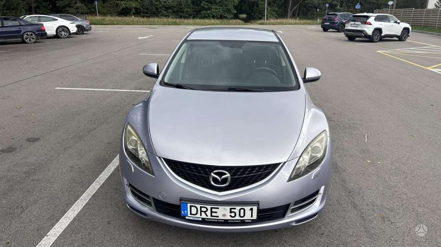 Grey Mazda 6 2008 in Klaipeda, with an engine capacity of 1.80 L and mileage of 82 thousand km for 3700 €, photo 4 on AUTOMOTO.COM.LV
