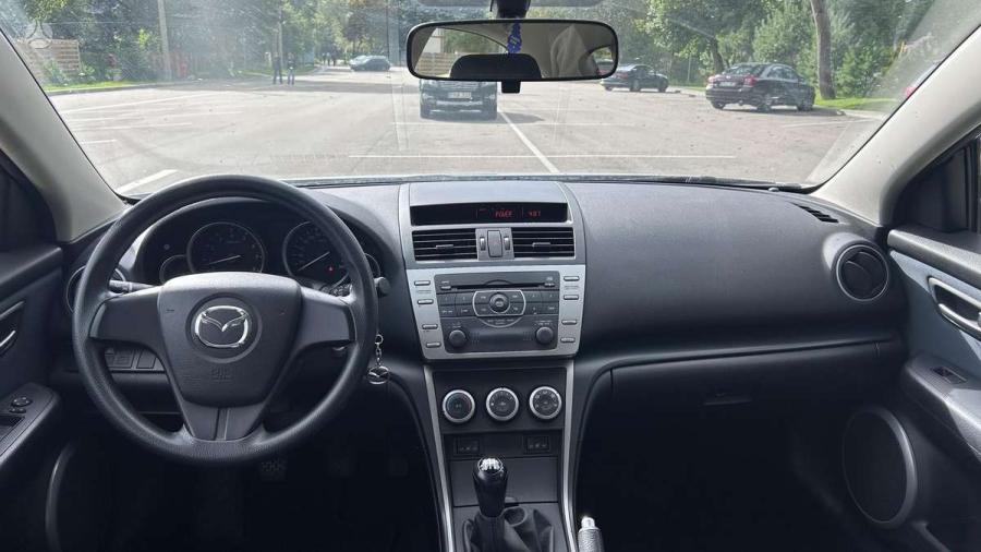 Grey Mazda 6 2008 in Klaipeda, with an engine capacity of 1.80 L and mileage of 82 thousand km for 3700 €, photo 9 on AUTOMOTO.COM.LV