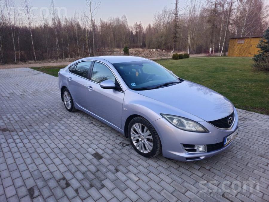 Pelēks Mazda 6 2009 Rēzekne, ar dzinēja tilpumu 2.00 L un nobraukumu 224 tūkst. km par 2800 €, foto 2 vietnē AUTOMOTO.COM.LV