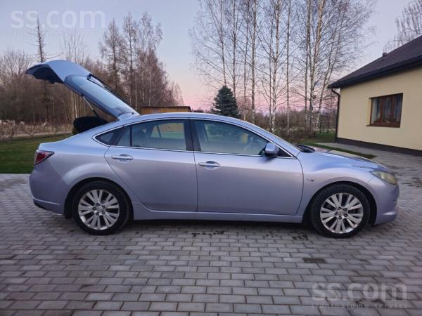 Pelēks Mazda 6 2009 Rēzekne, ar dzinēja tilpumu 2.00 L un nobraukumu 224 tūkst. km par 2800 €, foto 4 vietnē AUTOMOTO.COM.LV