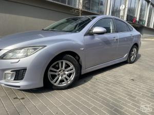 Grey Mazda 6 2009 in Vilnius, with an engine capacity of 2.50 L and mileage of 300 thousand km for 2200 €, photo  on AUTOMOTO.COM.LV