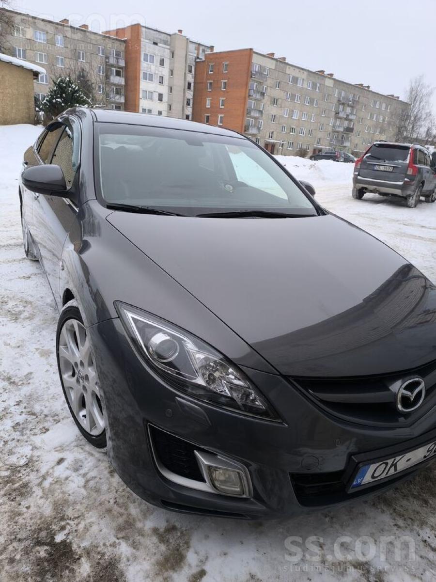 Pelēks Mazda 6 2009 Rēzekne, ar dzinēja tilpumu 2.20 L un nobraukumu 327 tūkst. km par 2600 €, foto 1 vietnē AUTOMOTO.COM.LV