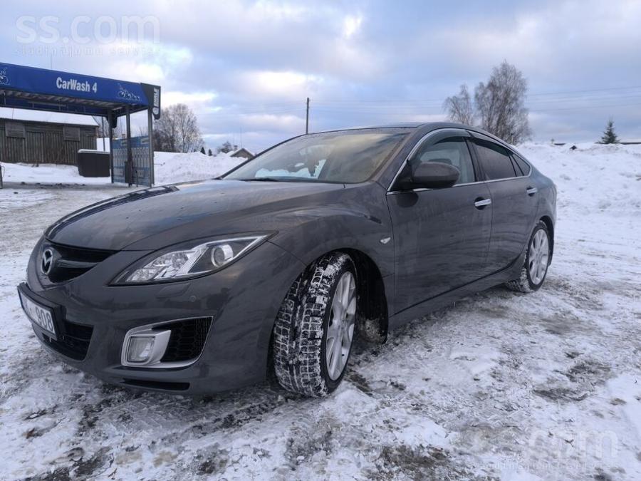 Pelēks Mazda 6 2009 Rēzekne, ar dzinēja tilpumu 2.20 L un nobraukumu 327 tūkst. km par 2600 €, foto 3 vietnē AUTOMOTO.COM.LV