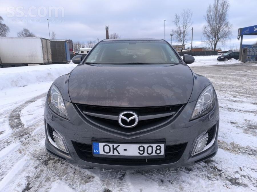 Pelēks Mazda 6 2009 Rēzekne, ar dzinēja tilpumu 2.20 L un nobraukumu 327 tūkst. km par 2600 €, foto 4 vietnē AUTOMOTO.COM.LV
