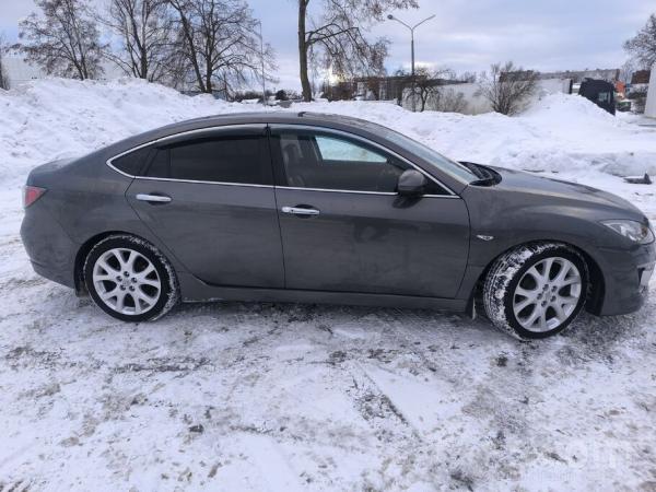 Pelēks Mazda 6 2009 Rēzekne, ar dzinēja tilpumu 2.20 L un nobraukumu 327 tūkst. km par 2600 €, foto 8 vietnē AUTOMOTO.COM.LV