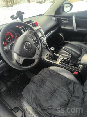 Pelēks Mazda 6 2009 Rēzekne, ar dzinēja tilpumu 2.20 L un nobraukumu 327 tūkst. km par 2600 €, foto 11 vietnē AUTOMOTO.COM.LV