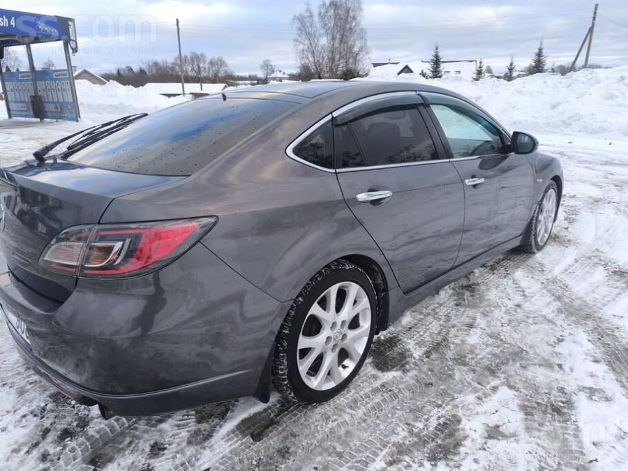 Pelēks Mazda 6 2009 Rēzekne, ar dzinēja tilpumu 2.20 L un nobraukumu 325 tūkst. km par 3300 €, foto 4 vietnē AUTOMOTO.COM.LV