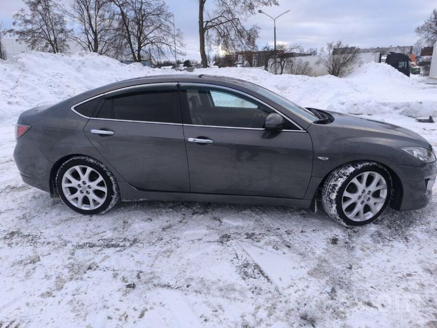 Pelēks Mazda 6 2009 Rēzekne, ar dzinēja tilpumu 2.20 L un nobraukumu 325 tūkst. km par 3300 €, foto 6 vietnē AUTOMOTO.COM.LV