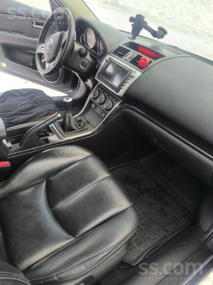 Pelēks Mazda 6 2009 Rēzekne, ar dzinēja tilpumu 2.20 L un nobraukumu 325 tūkst. km par 3300 €, foto 12 vietnē AUTOMOTO.COM.LV