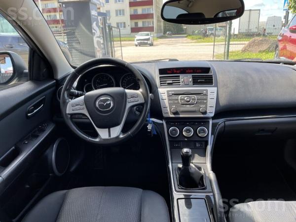 Pelēks Mazda 6 2009 Talsi, ar dzinēja tilpumu 1.80 L un nobraukumu 234 tūkst. km par 2300 €, foto 7 vietnē AUTOMOTO.COM.LV