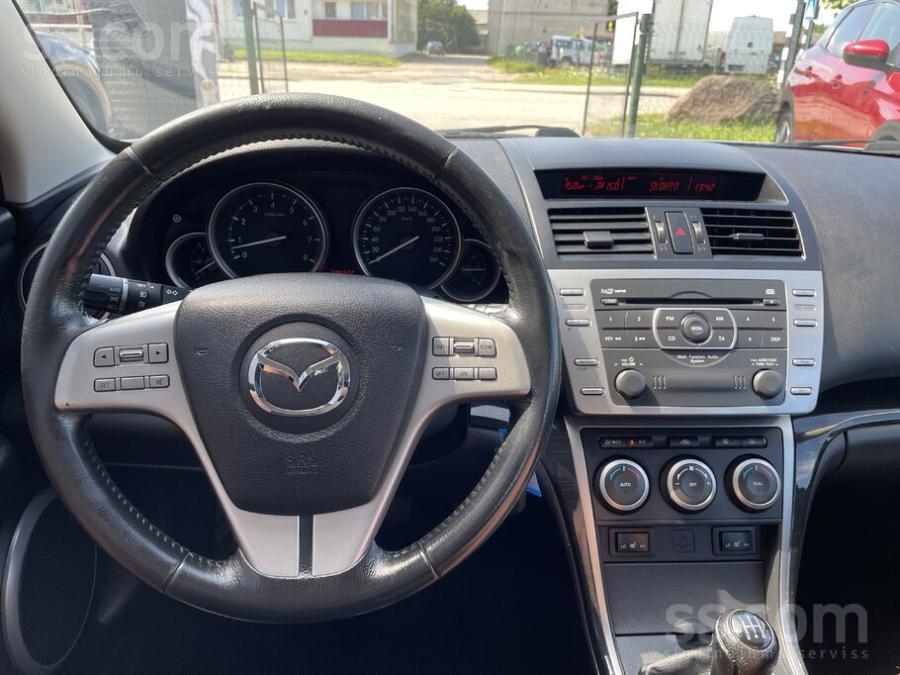 Pelēks Mazda 6 2009 Talsi, ar dzinēja tilpumu 1.80 L un nobraukumu 234 tūkst. km par 2300 €, foto 19 vietnē AUTOMOTO.COM.LV
