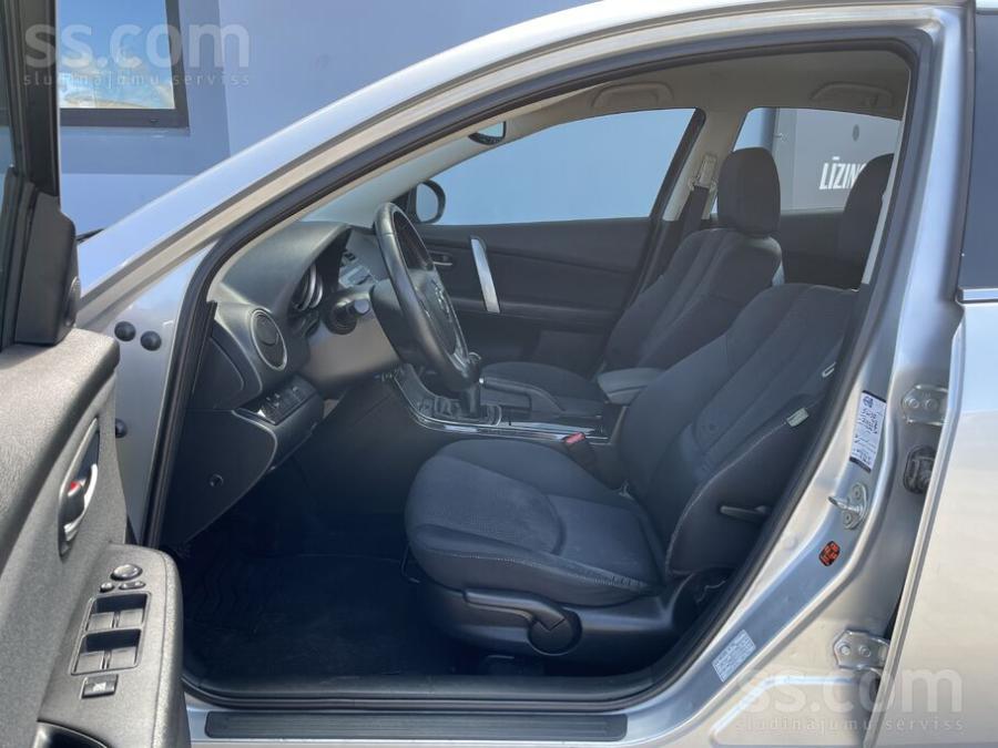 Pelēks Mazda 6 2009 Talsi, ar dzinēja tilpumu 1.80 L un nobraukumu 234 tūkst. km par 2300 €, foto 23 vietnē AUTOMOTO.COM.LV