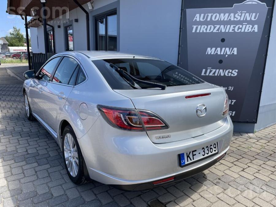 Pelēks Mazda 6 2009 Talsi, ar dzinēja tilpumu 1.80 L un nobraukumu 234 tūkst. km par 2300 €, foto 27 vietnē AUTOMOTO.COM.LV