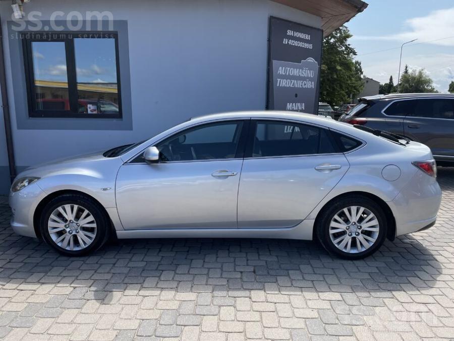 Pelēks Mazda 6 2009 Talsi, ar dzinēja tilpumu 1.80 L un nobraukumu 234 tūkst. km par 2300 €, foto 28 vietnē AUTOMOTO.COM.LV