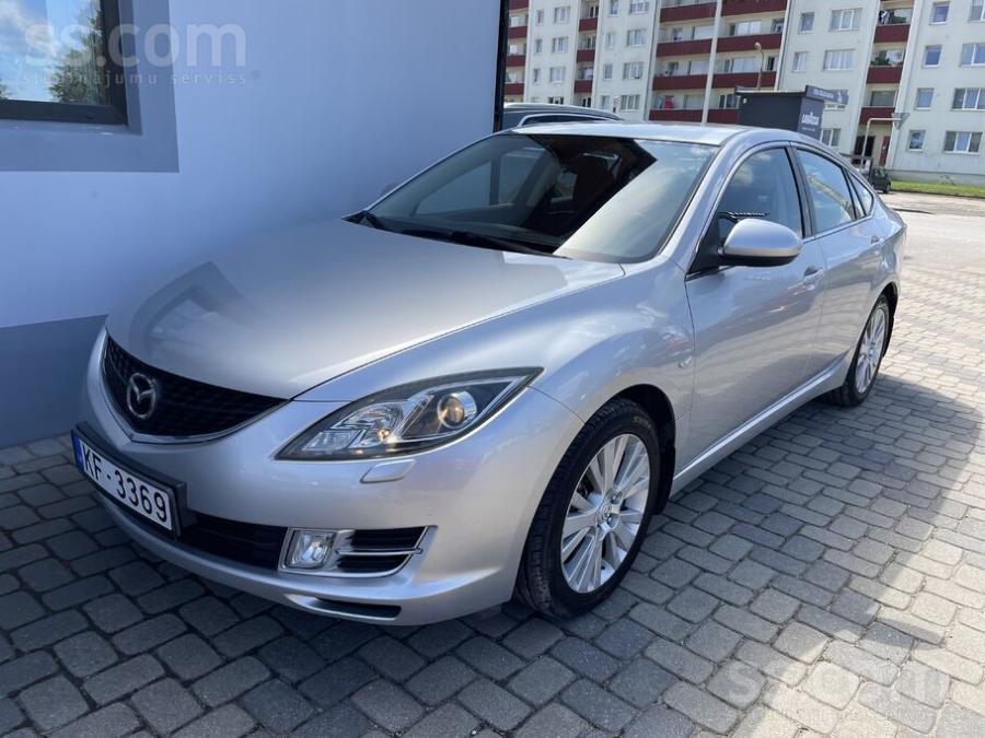 Pelēks Mazda 6 2009 Talsi, ar dzinēja tilpumu 1.80 L un nobraukumu 234 tūkst. km par 2300 €, foto 29 vietnē AUTOMOTO.COM.LV