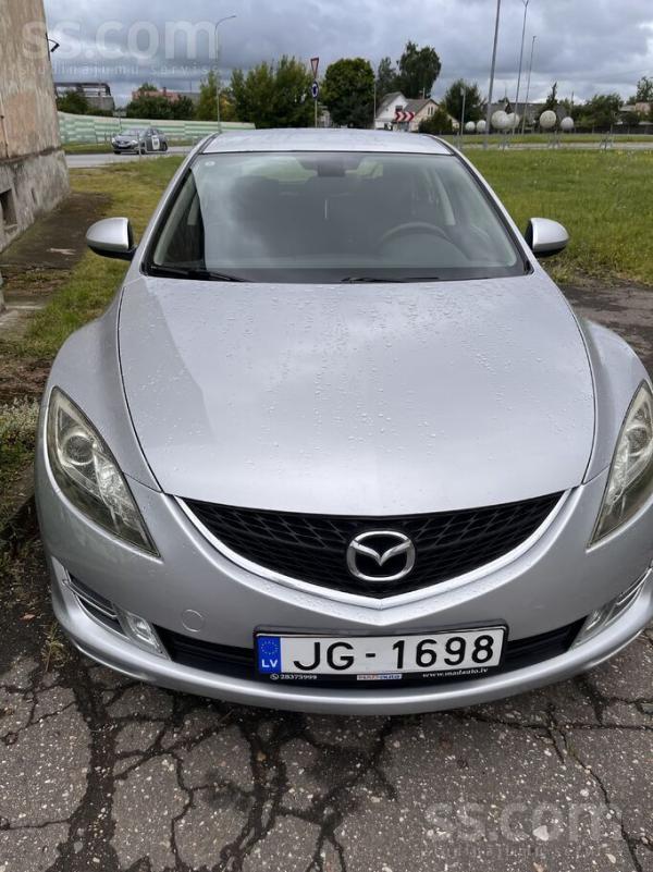 Pelēks Mazda 6 2009 Daugavpils, ar dzinēja tilpumu 2.20 L un nobraukumu 391 tūkst. km par 1500 €, foto 1 vietnē AUTOMOTO.COM.LV