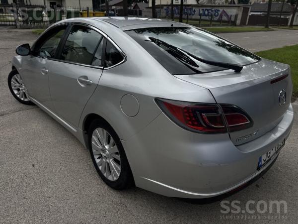 Pelēks Mazda 6 2009 Daugavpils, ar dzinēja tilpumu 2.20 L un nobraukumu 0 tūkst. km par 1850 €, foto 6 vietnē AUTOMOTO.COM.LV