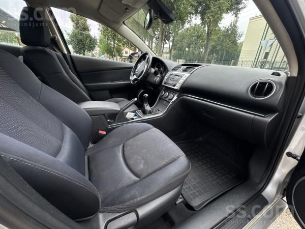 Pelēks Mazda 6 2009 Daugavpils, ar dzinēja tilpumu 2.20 L un nobraukumu 0 tūkst. km par 1850 €, foto 7 vietnē AUTOMOTO.COM.LV