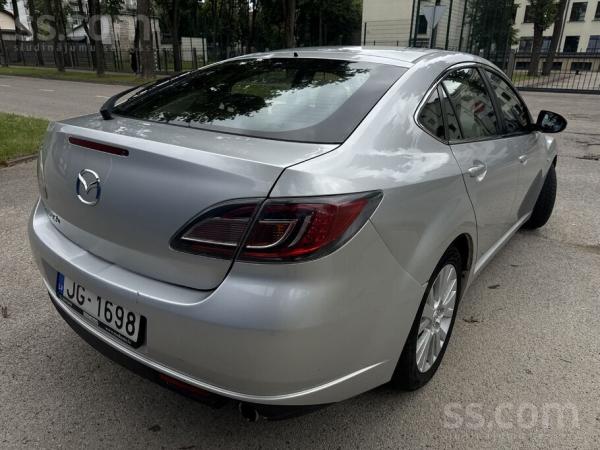 Pelēks Mazda 6 2009 Daugavpils, ar dzinēja tilpumu 2.20 L un nobraukumu 0 tūkst. km par 1850 €, foto 8 vietnē AUTOMOTO.COM.LV