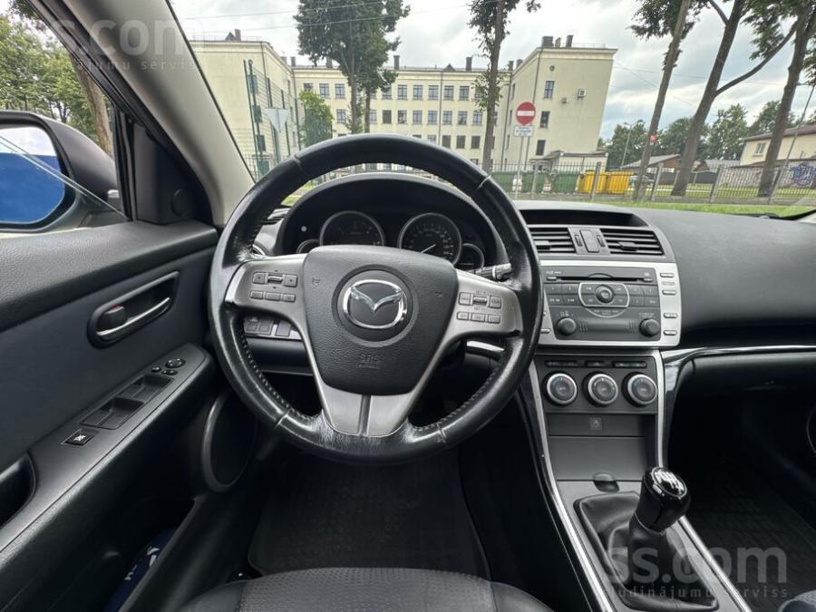 Pelēks Mazda 6 2009 Daugavpils, ar dzinēja tilpumu 2.20 L un nobraukumu 0 tūkst. km par 1850 €, foto 12 vietnē AUTOMOTO.COM.LV