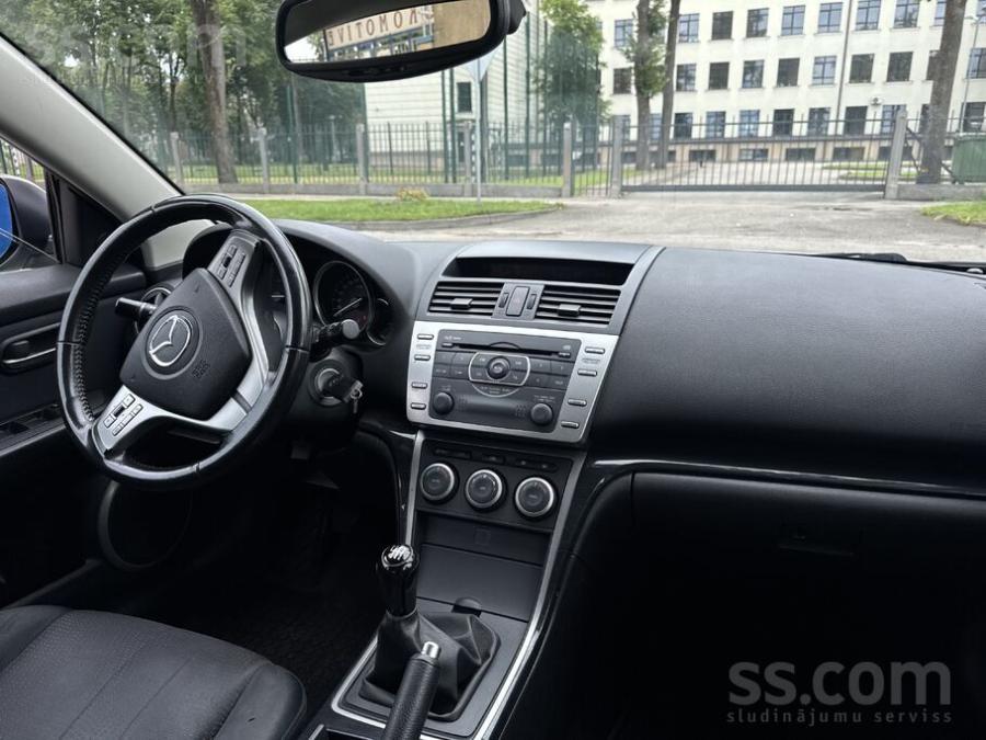 Pelēks Mazda 6 2009 Daugavpils, ar dzinēja tilpumu 2.20 L un nobraukumu 0 tūkst. km par 1850 €, foto 13 vietnē AUTOMOTO.COM.LV