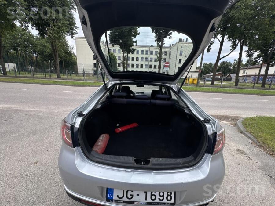 Pelēks Mazda 6 2009 Daugavpils, ar dzinēja tilpumu 2.20 L un nobraukumu 0 tūkst. km par 1850 €, foto 15 vietnē AUTOMOTO.COM.LV