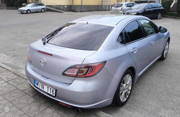 Pelēks Mazda 6 2009 Panevēža, ar dzinēja tilpumu 1.80 L un nobraukumu 240 tūkst. km par 3300 €, foto 2 vietnē AUTOMOTO.COM.LV