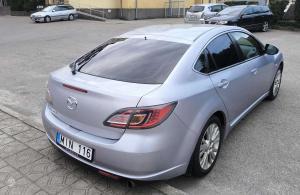 Grey Mazda 6 2009 in Panevezys, with an engine capacity of 1.80 L and mileage of 240 thousand km for 3300 €, photo 3 on AUTOMOTO.COM.LV