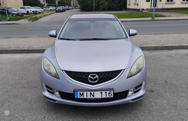 Pelēks Mazda 6 2009 Panevēža, ar dzinēja tilpumu 1.80 L un nobraukumu 240 tūkst. km par 3300 €, foto 3 vietnē AUTOMOTO.COM.LV