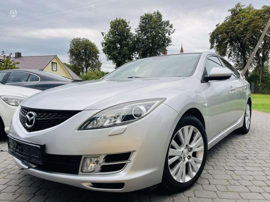 Pelēks Mazda 6 2009 Trakai, ar dzinēja tilpumu 2.00 L un nobraukumu 240 tūkst. km par 2980 €, foto 1 vietnē AUTOMOTO.COM.LV