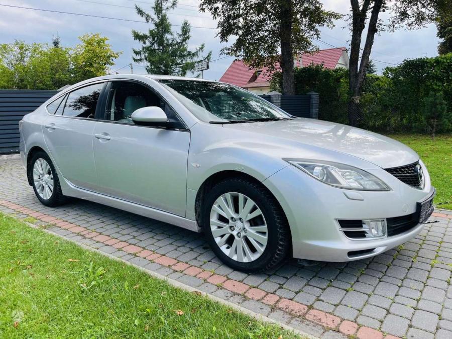 Pelēks Mazda 6 2009 Trakai, ar dzinēja tilpumu 2.00 L un nobraukumu 240 tūkst. km par 2980 €, foto 3 vietnē AUTOMOTO.COM.LV
