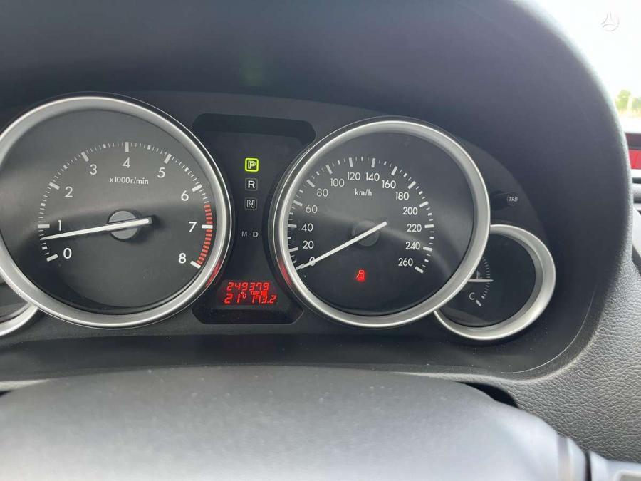 Pelēks Mazda 6 2009 Trakai, ar dzinēja tilpumu 2.00 L un nobraukumu 240 tūkst. km par 2980 €, foto 12 vietnē AUTOMOTO.COM.LV