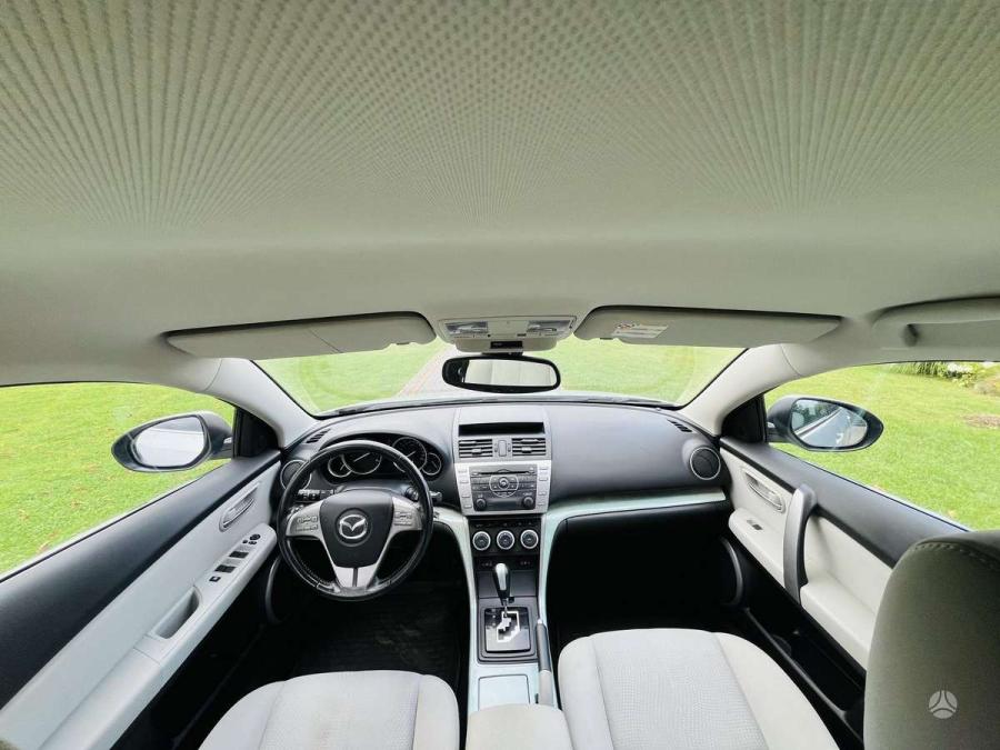 Pelēks Mazda 6 2009 Trakai, ar dzinēja tilpumu 2.00 L un nobraukumu 240 tūkst. km par 2980 €, foto 17 vietnē AUTOMOTO.COM.LV