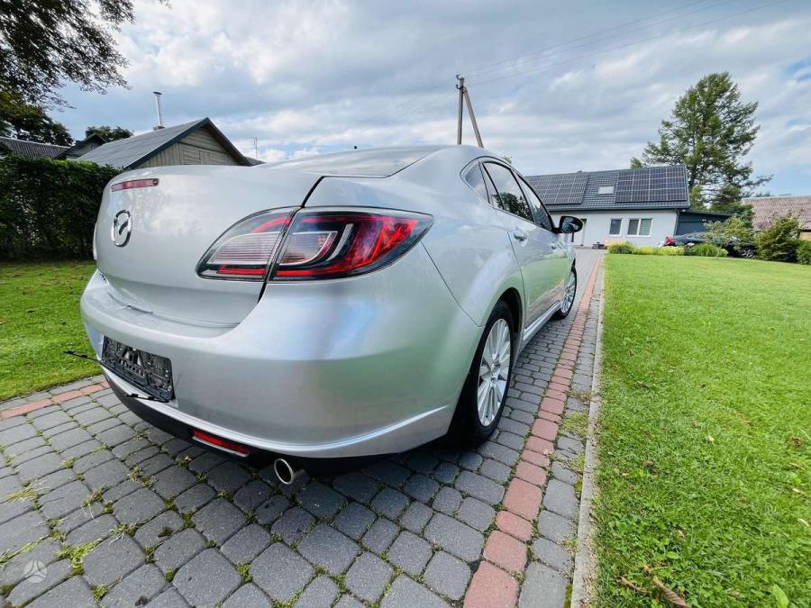 Pelēks Mazda 6 2009 Trakai, ar dzinēja tilpumu 2.00 L un nobraukumu 240 tūkst. km par 2980 €, foto 28 vietnē AUTOMOTO.COM.LV