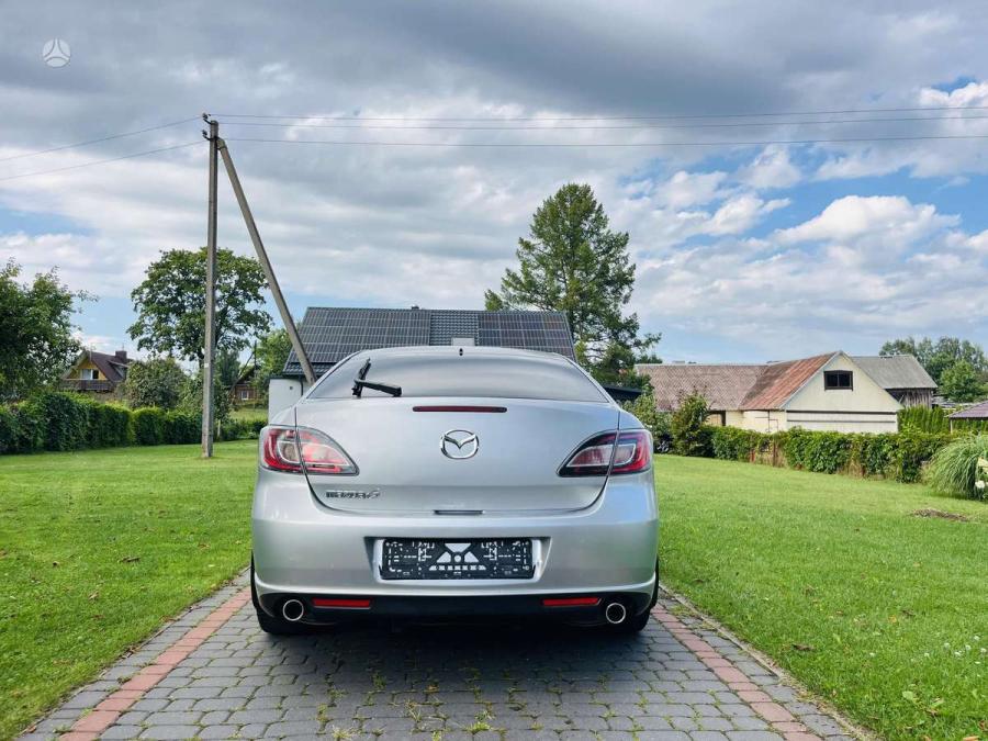 Pelēks Mazda 6 2009 Trakai, ar dzinēja tilpumu 2.00 L un nobraukumu 240 tūkst. km par 2980 €, foto 31 vietnē AUTOMOTO.COM.LV