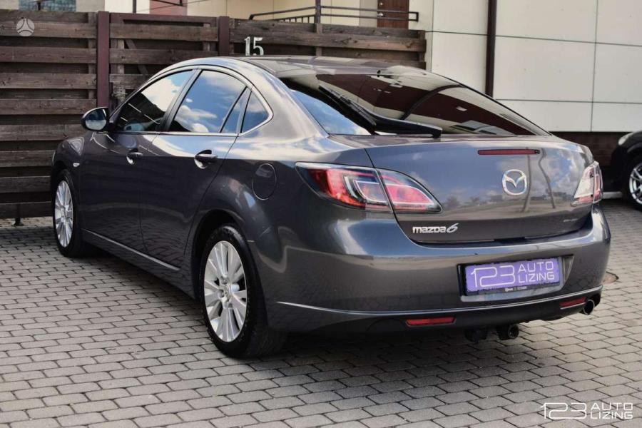 Grey Mazda 6 2009 in Kretinga, with an engine capacity of 2.00 L and mileage of 222 thousand km for 3750 €, photo 8 on AUTOMOTO.COM.LV
