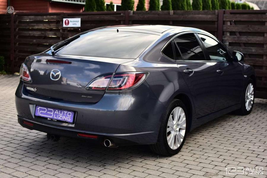 Grey Mazda 6 2009 in Kretinga, with an engine capacity of 2.00 L and mileage of 222 thousand km for 3750 €, photo 11 on AUTOMOTO.COM.LV