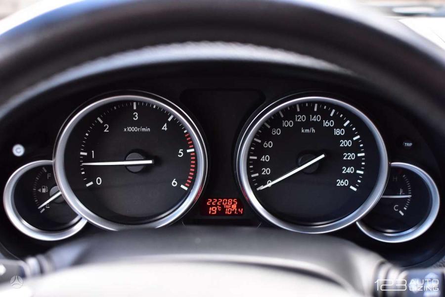 Grey Mazda 6 2009 in Kretinga, with an engine capacity of 2.00 L and mileage of 222 thousand km for 3750 €, photo 22 on AUTOMOTO.COM.LV